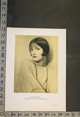 1923 HELEN EBY ROCK ACTRESS MOVIE STAR THEATRE STAGE FILM PHOTO INSERT ...
