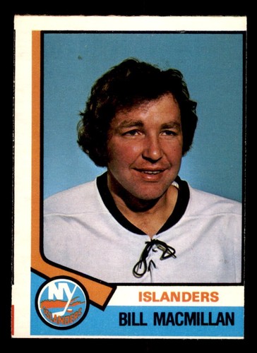 1974 OPC O-Pee-Chee Hockey #339 Bill MacMillan VG/EX | eBay