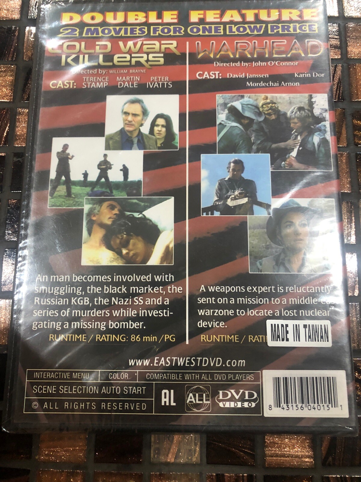 Double Feature Cold War Killers And Warhead Dvd | eBay