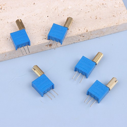 5PCS 3296W Multi-turn Adjustable Potentiometer ...