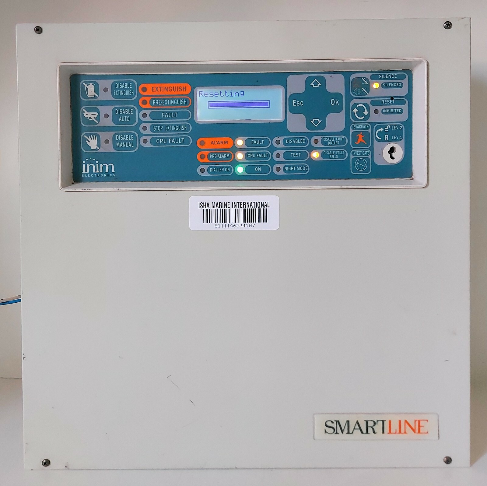 SMARTLINE 020-2 INIM SMARTLINE 020/2 FR 2 ZONE CONVENTIONAL FIRE ALARM ...