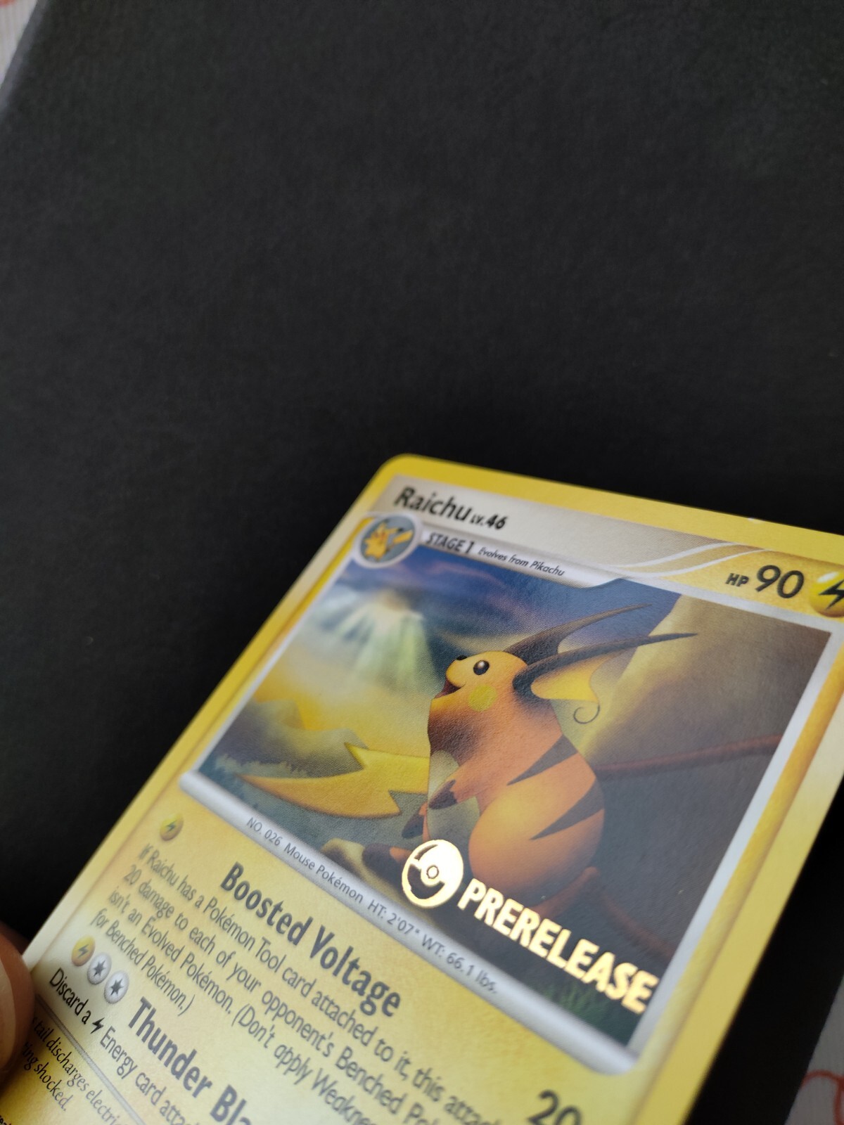 Pokemon Raichu Prerelease Stamp Promo Platinum Arceus Set 27/99 NM Card ...