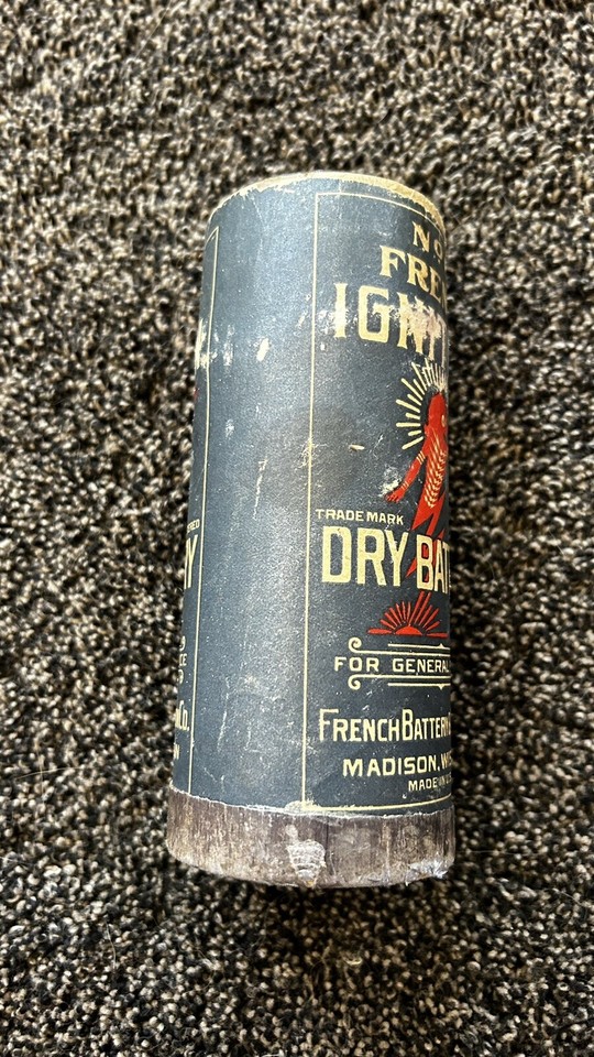 Vintage Dry Cell No.6 Battery French Ignition | eBay