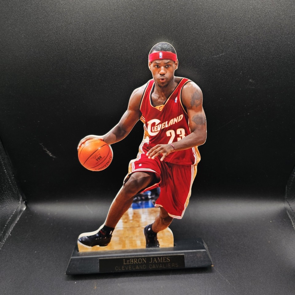 Lebron James Cavs Photo File 10 In Photofile Cutout On Stand w Name ...