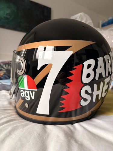 AGV X3000 Barry Sheene Limited Edition Helmet. New unused. Rare ...