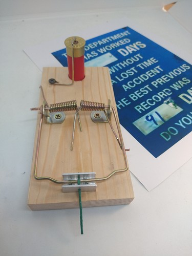 Nobody Shooting Shell Mouse Trap Cap gun remington M31 Prop Better Call ...