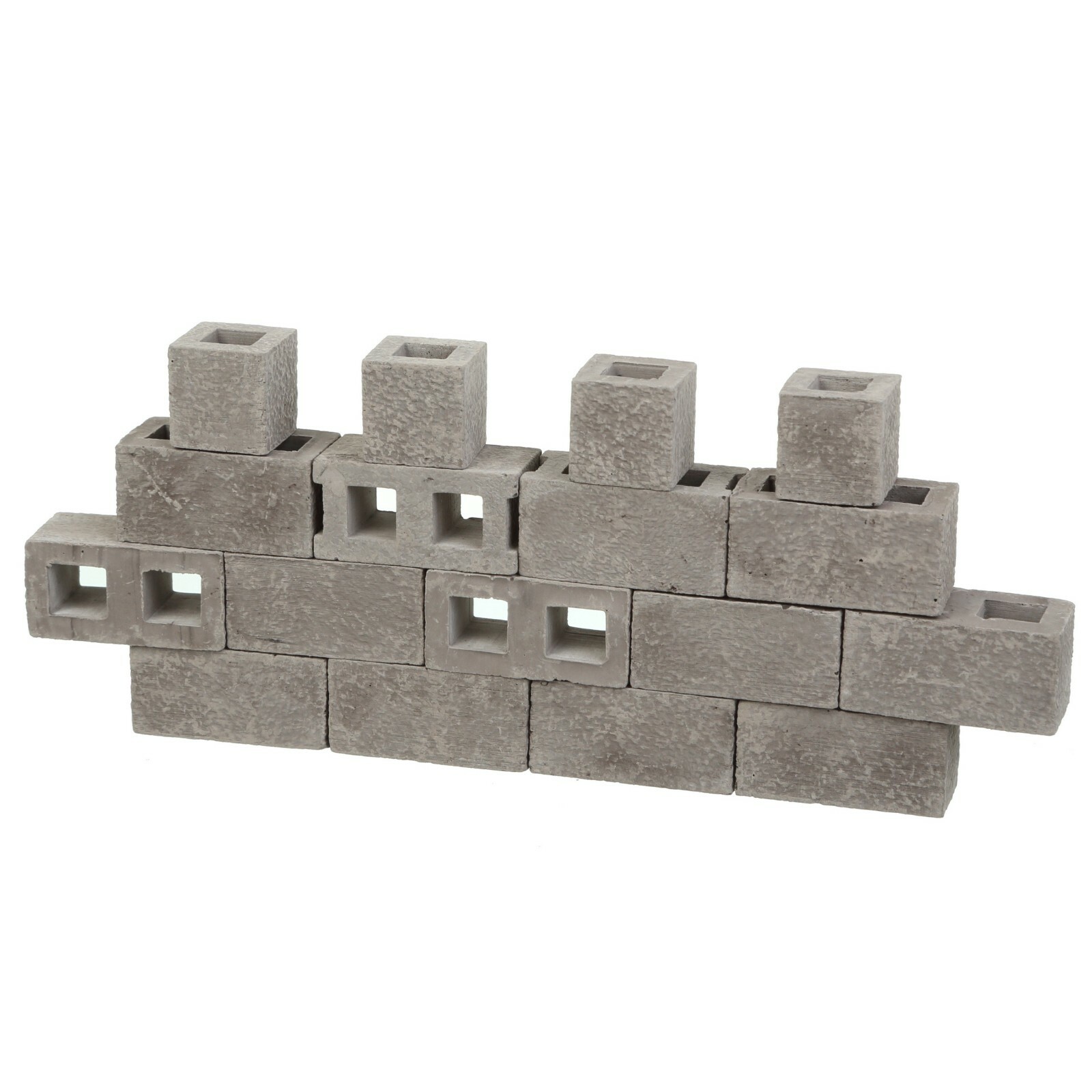 1:12 Scale Cinder Blocks Miniature Bricks for Model Stones Walls 60pcs ...