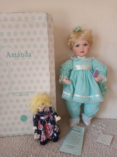 Hamilton Heritage Collection Doll by Connie W. Derek w/ Baby~AMANDA | eBay