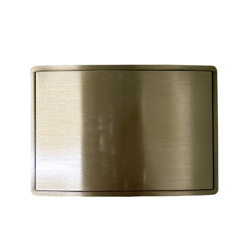 Antique Bronze Plated Rectangle Blank Belt Buckle For Engraving | eBay