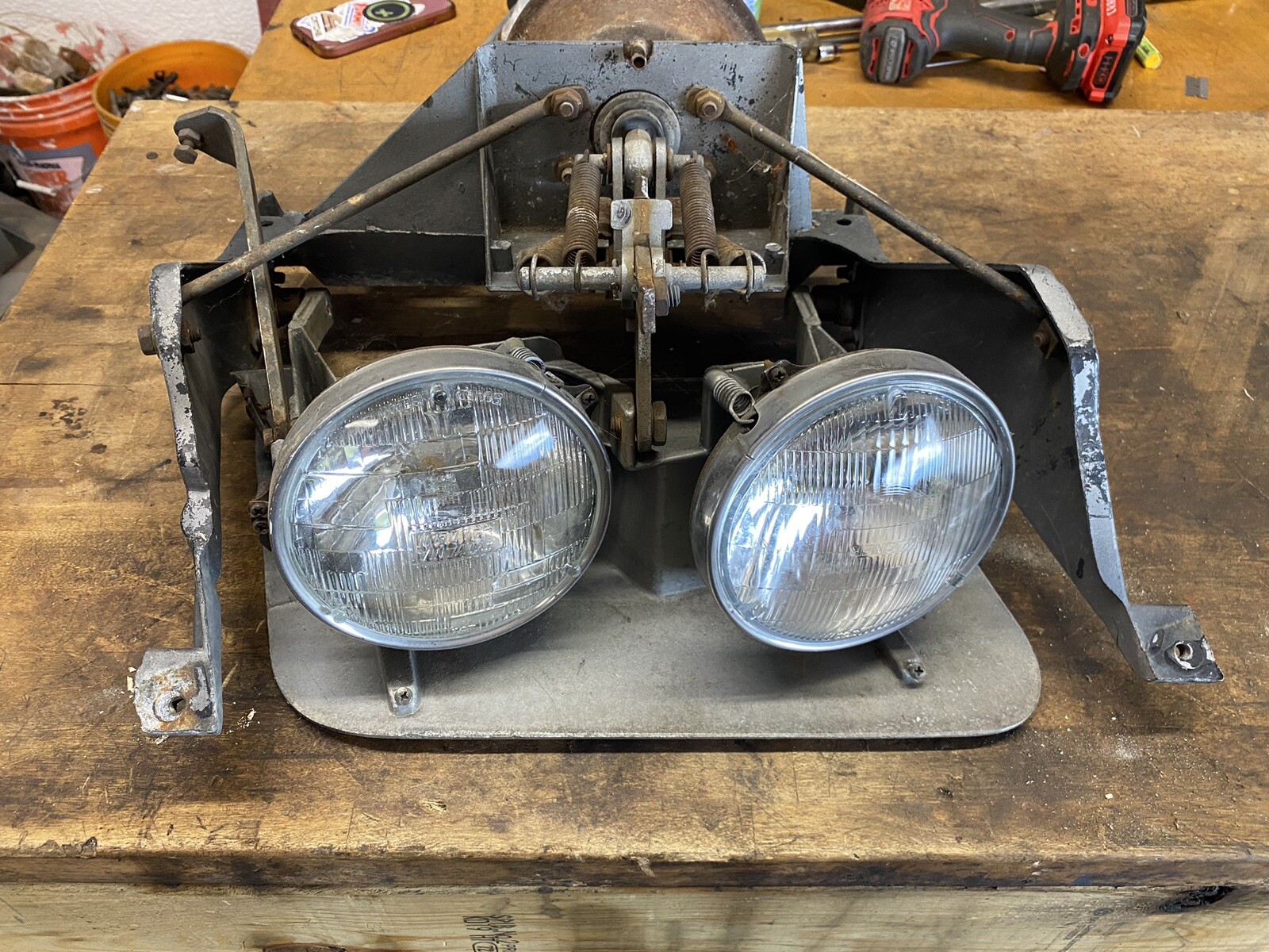 1975-1982 C3 Corvette Headlight Assembly LH Driver’s Side Used Complete ...