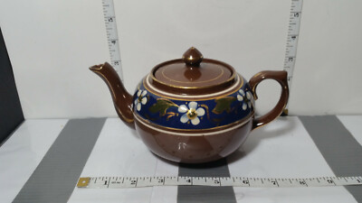 Vintage, Royal Stanley Ware Teapot w/Lid C & Co Longton Stoke on Trent ...