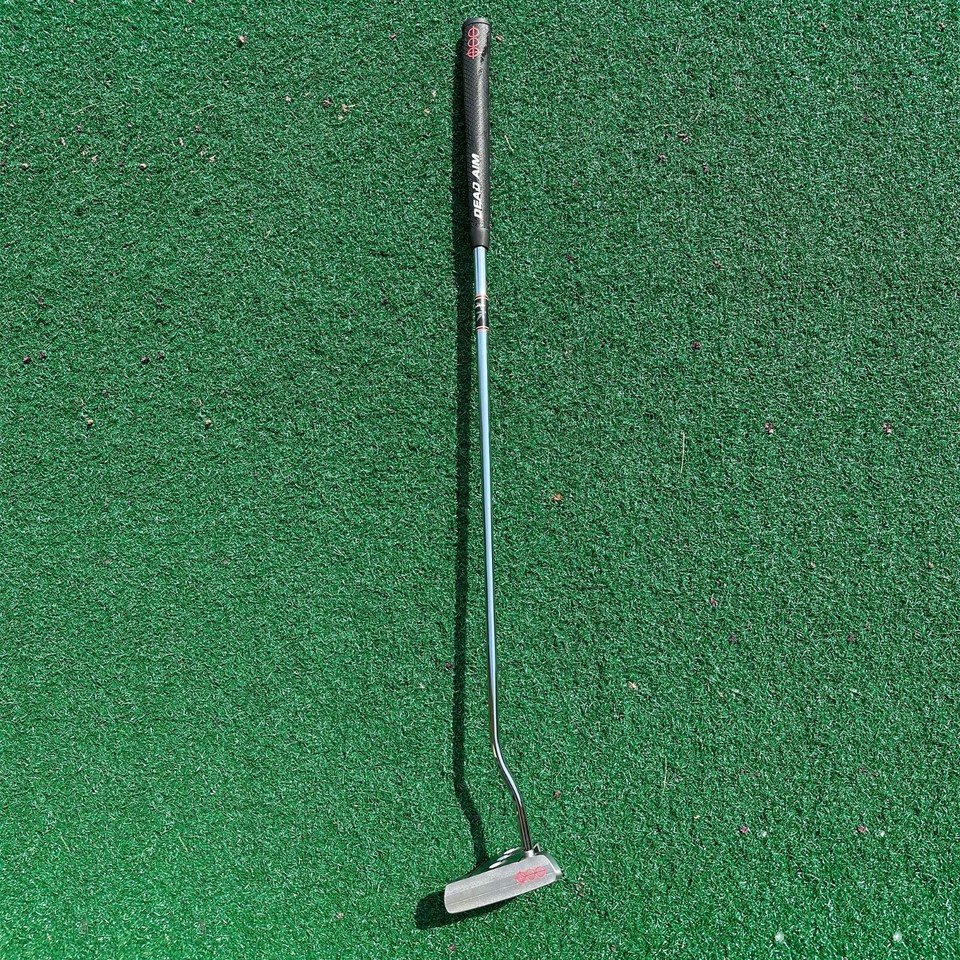 Dead Aim 3D Mallet Golf Putter - Right, Silver, 35", Open Box | eBay
