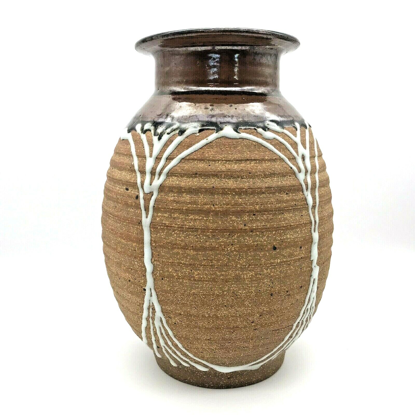 Jack Herman (1927-2019) Canadian Studio Pottery Vase Hamada Style Mid ...