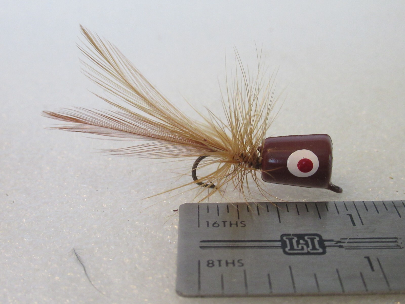 12 Fly Fishing Panfish Poppers Flies Bugs Sz 8 Hook Bluegill Bass Trout ...