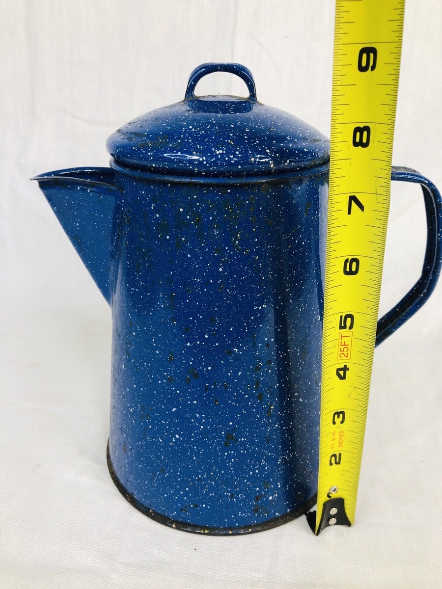 Blue Enamel Camping Cookware
