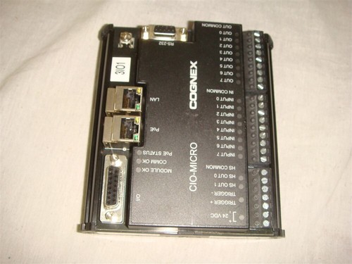 COGNEX CIO-MICRO 821-0016-2R I/O MODULE 825-0034-2R - EXCELLLENT! | eBay
