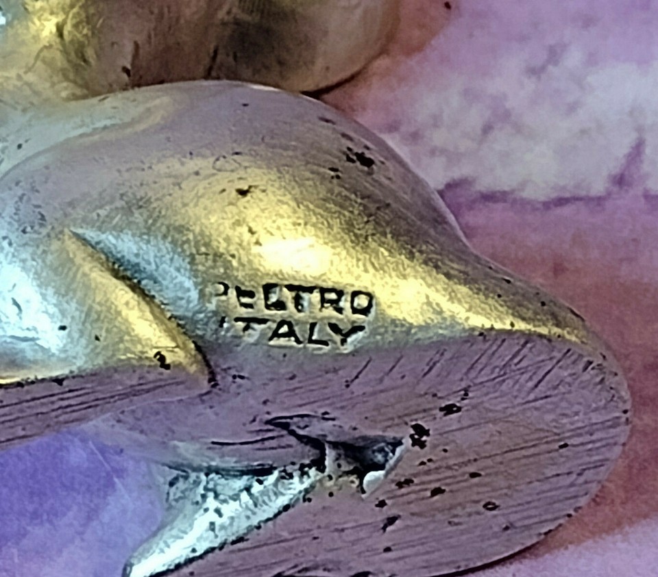 Peltro Pewter Mouse Figurine Italy Miniature 1.75 in Vintage ...