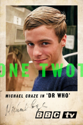 DR WHO MICHAEL CRAZE BEN JACKSON PRE-PRINT SIGNED AUTOGRAPH 7½ x 5 ...