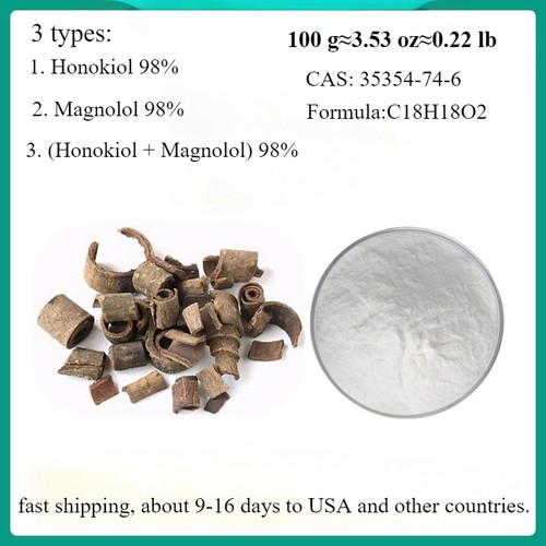 Magnolia Bark Extract Powder, 98% Honokiol + Magnolol, 100 Grams | eBay