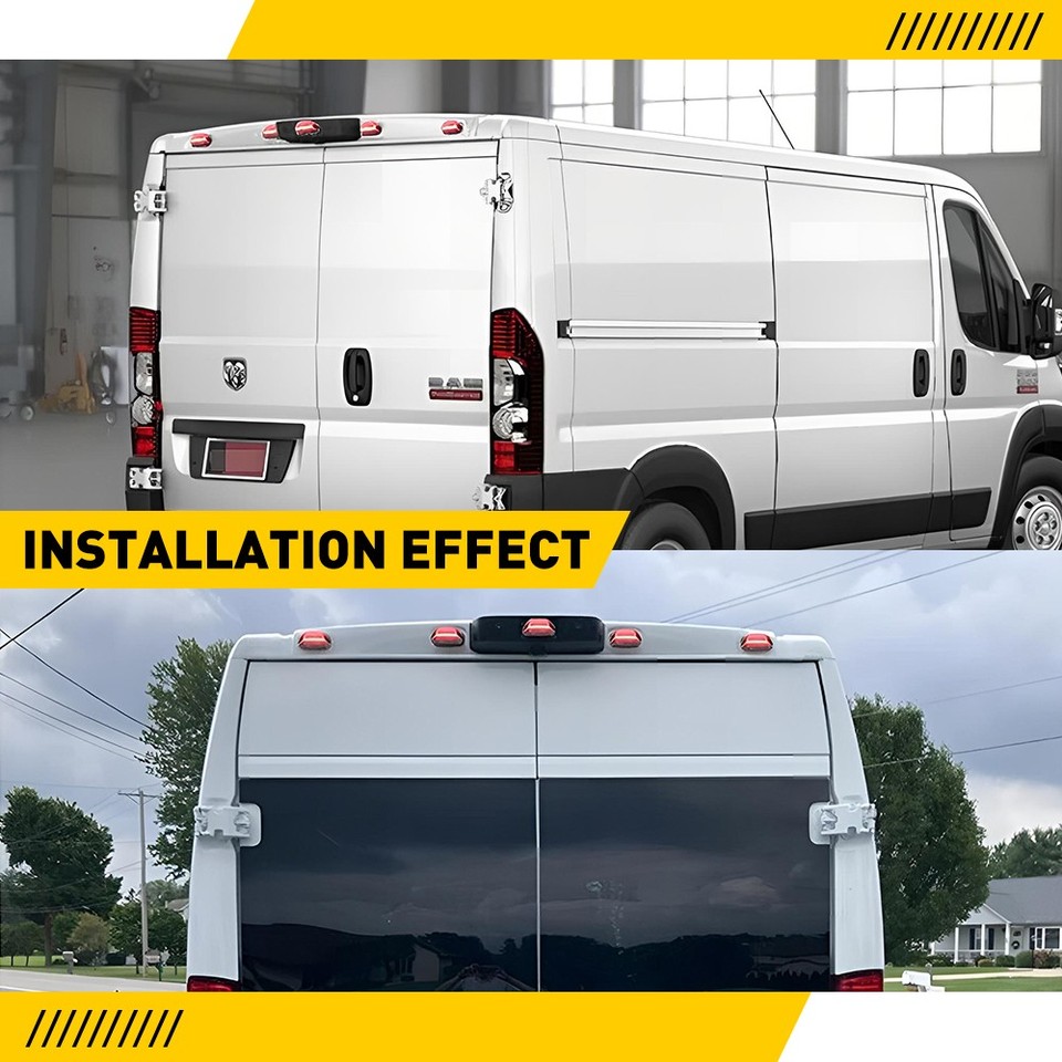 Rear Roof Red LED Marker Lights For Dodge RAM Promaster 1500 3500 14-23 ...