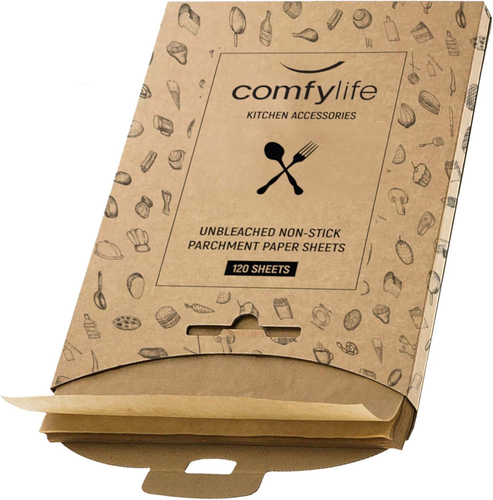 Comfylife 120 x Parchment Paper Sheets - No Curl, 120 sheets 12x16 in ...