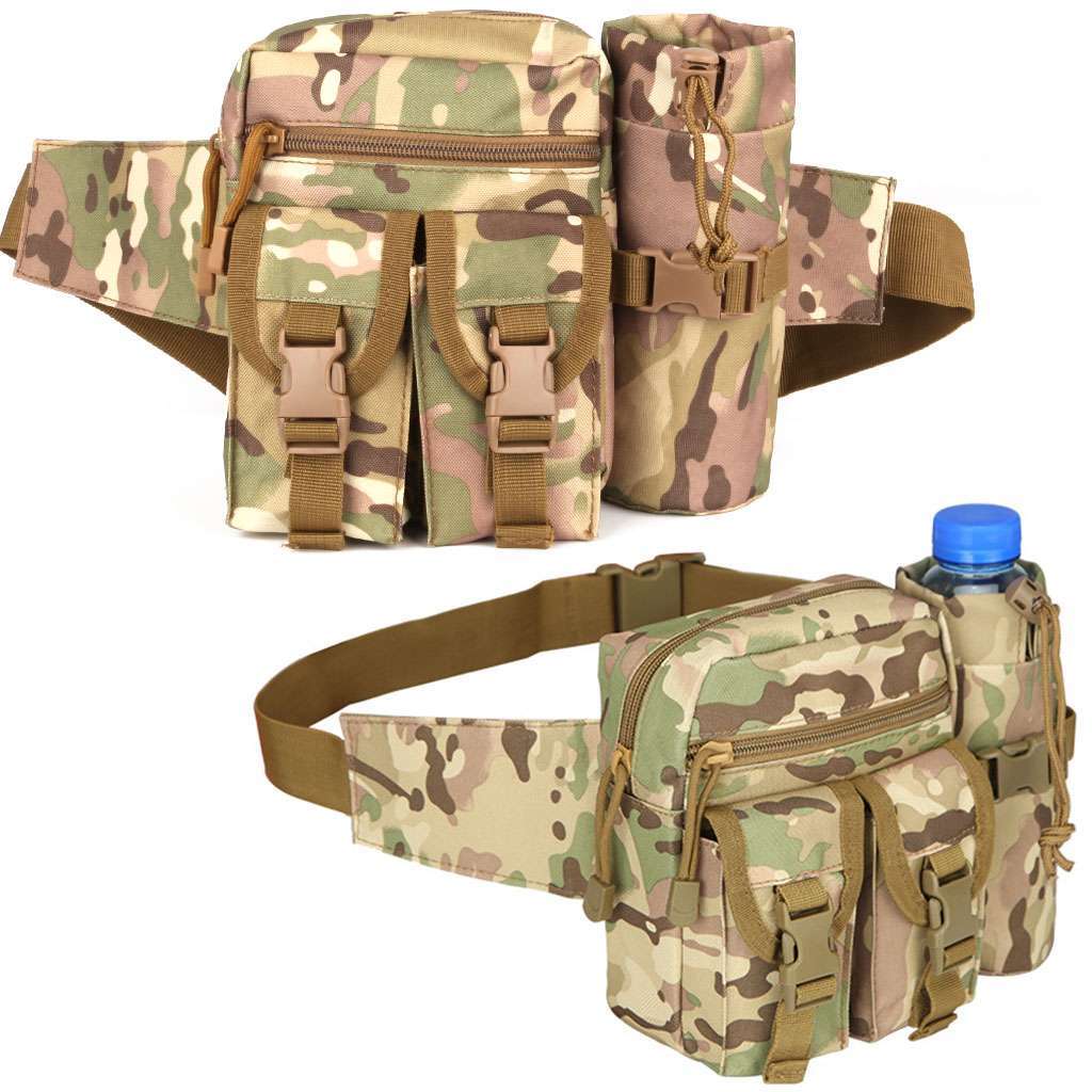 Tactical Pistol Pouch Waist Gun Pack Bag Fanny Packs Concealed Carry ...