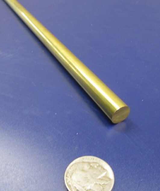 360 Brass Rod 1/2" (.500") Diameter x 48.0" Length | eBay
