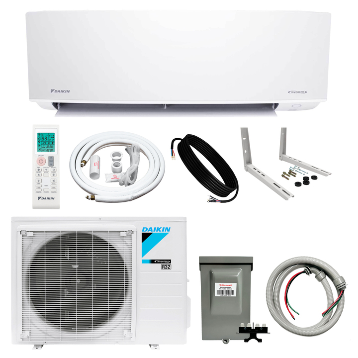 Daikin 24,000 BTU 21 SEER2 Oterra Series Ductless Mini-Split Air ...
