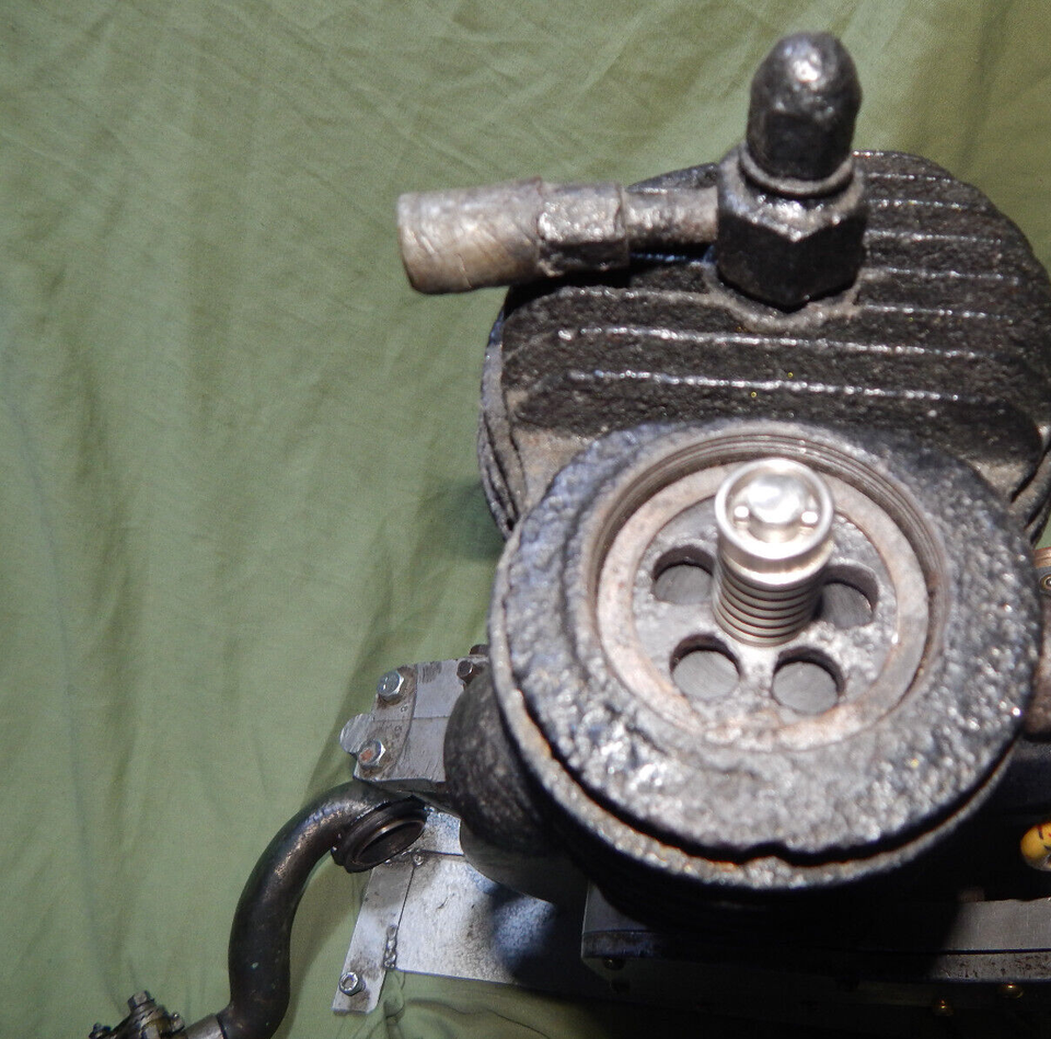 Antique Motorcycle Engine 1914 Flanders Model B Historical American ...