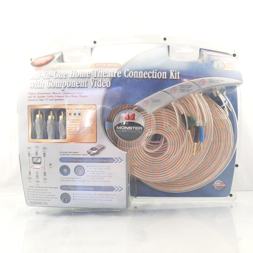 Monster Cable Home Theater in a Box Speaker Connection Kit w/ Component ...