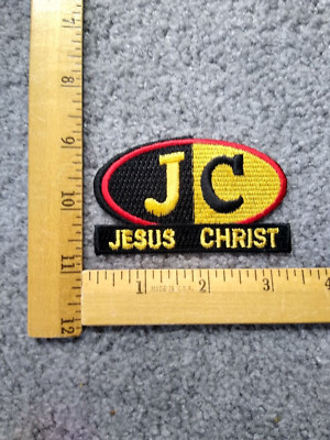 1 RARE JC JUSUS CHRIST RELIGIOUS IRON ON PATCH free shipping | eBay