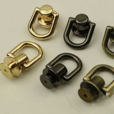 10x Bag Metal Side Hook D Ring Clasp Handbag Hardware Craft Sew ...
