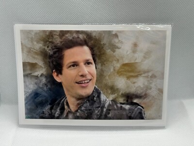 Jake Peralta Andy Samberg 4x6 Art Photo Print John Rudolph Signed ...