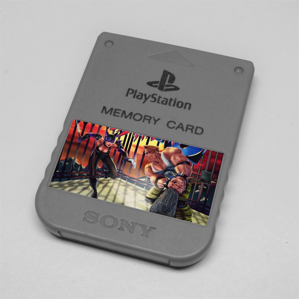 Custom PlayStation 1 (PS1) Memory Card Stickers - Catalog #2 - You Pick ...