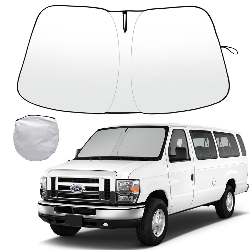 For Ford E Series E-150 E-250 E-350 E450 Van 1992-2025 Windshield ...