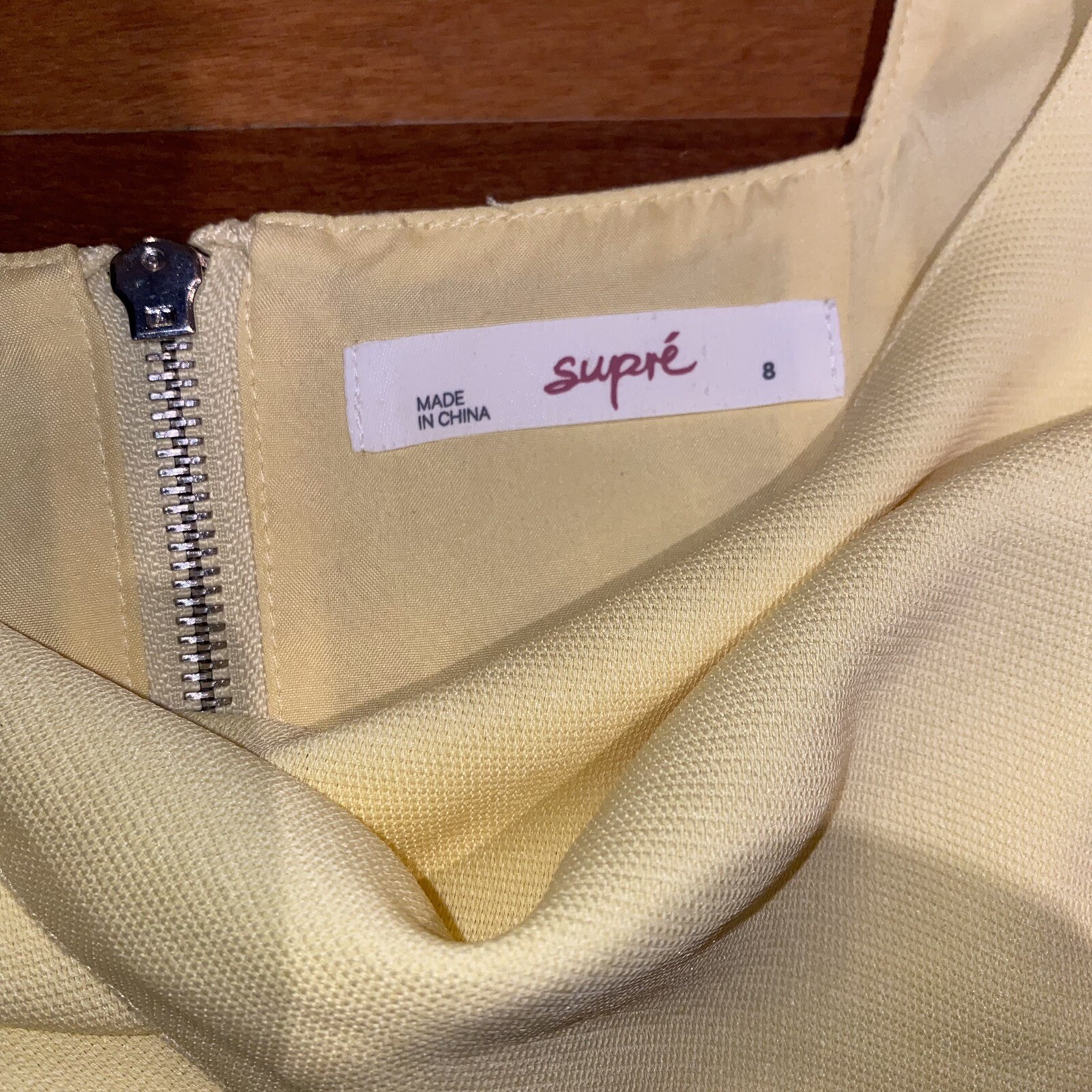 Supre Yellow Britney Twist Front Crop Top | eBay