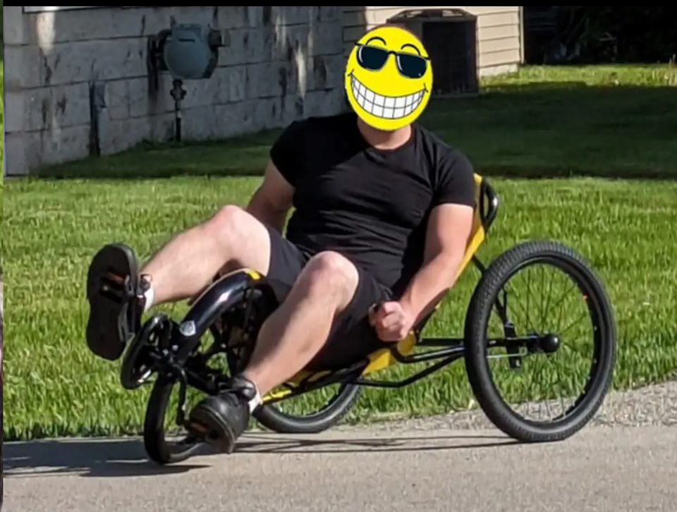 Trailmate Fun Cycle Banana Bike Hammock Bike Adult Tricycle Recumbent Bike | eBay