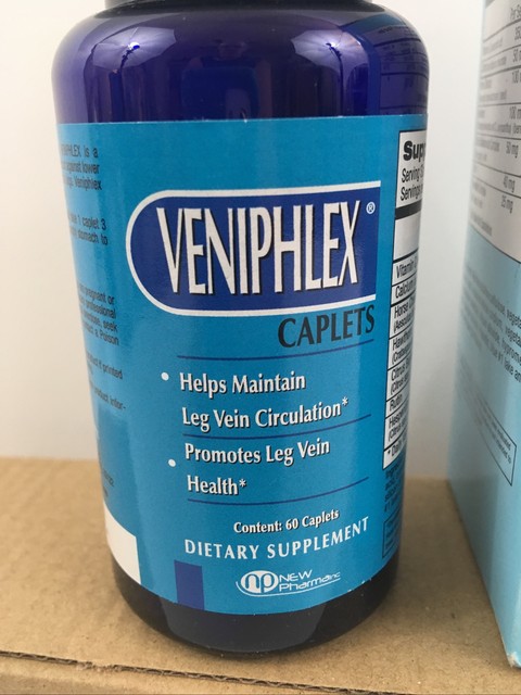 Veniphlex Leg Vein Circulation Prevent Spider Veins 60 Caplets for sale ...