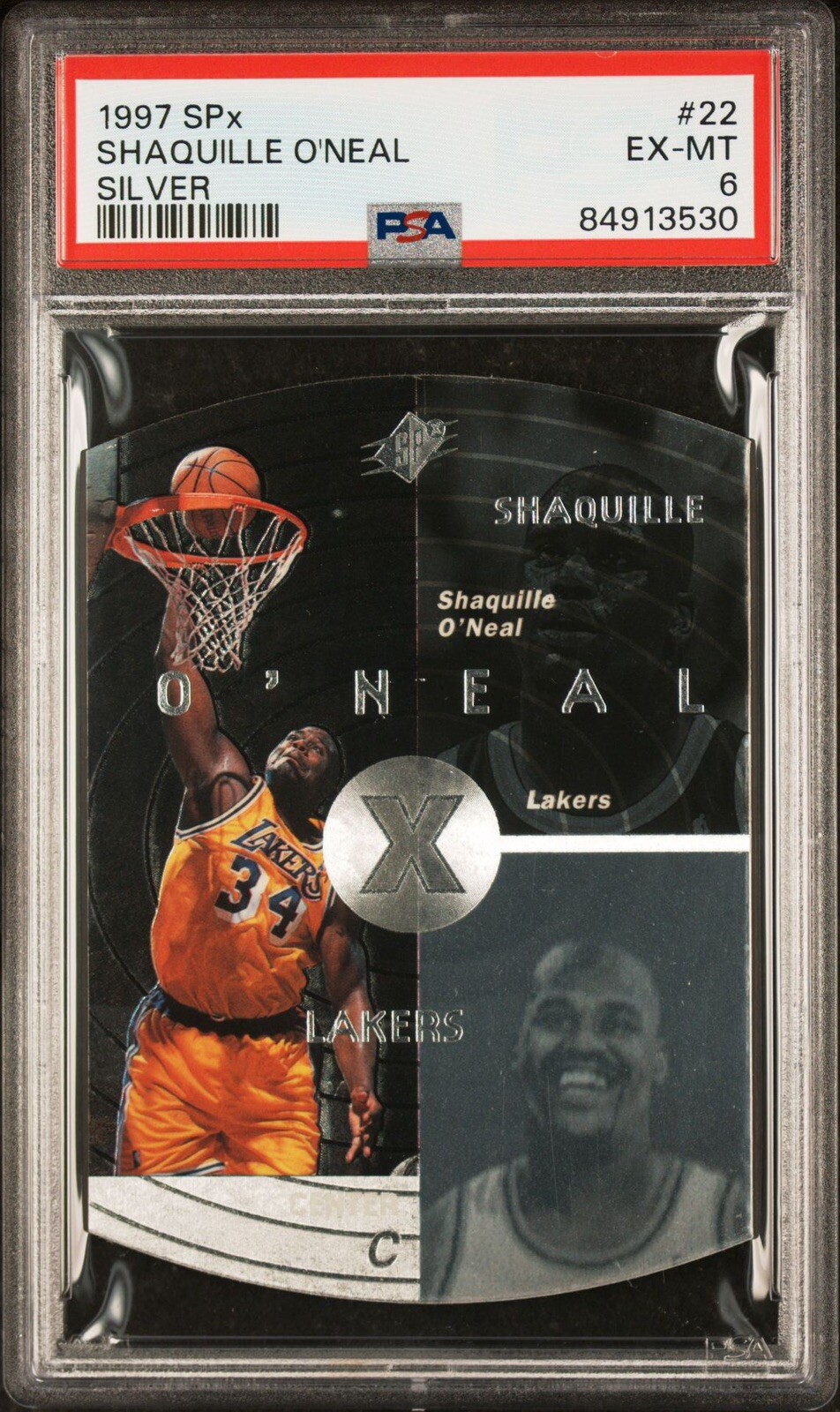 1997-98 SPx - Shaquille O'Neal #22 Silver for sale online | eBay
