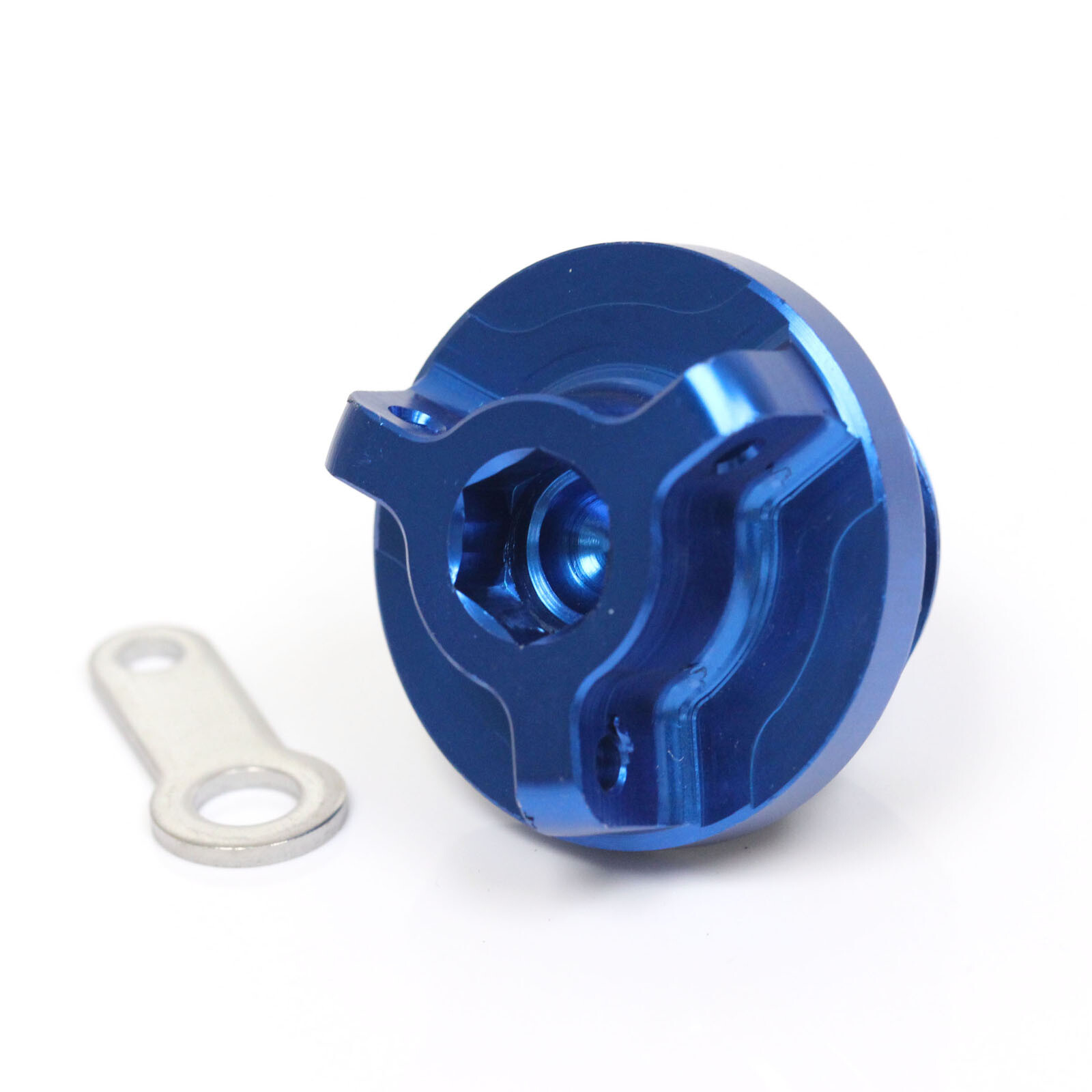 Blue CNC Racing Oil Filler Cap For Yamaha Tenere 700 2021 2022 2023 ...