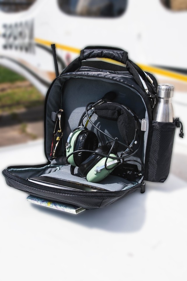 TechSierra Pilot Bag, Aviation Flight Bag for General Aviation Pilots ...