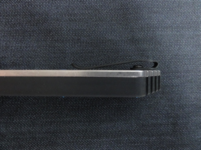Black Titanium Deep Carry Pocket Clip for Strider SNG Strider SMF ...