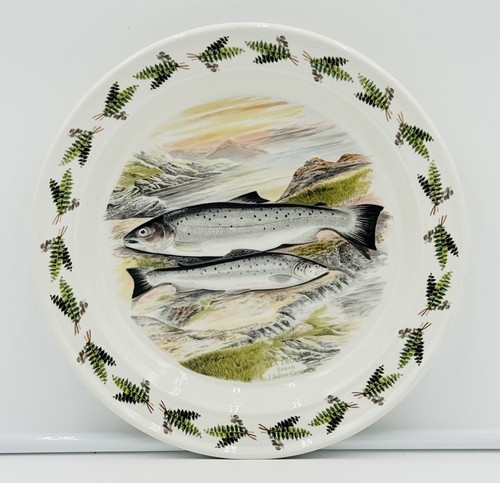 Portmeirion The Compleat Angler Dinner Plates 10.5" Sea Trout Plate | eBay