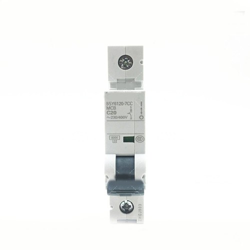For Siemens 5SY6 Circuit Breaker Air Switch 5SY61207CC 1P C 20A 5SY6120 ...
