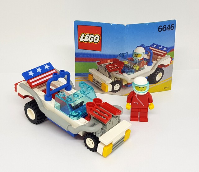 LEGO 6646 VINTAGE TOWN - SCREAMING PATRIOT - 100 COMPLETE WITH ...