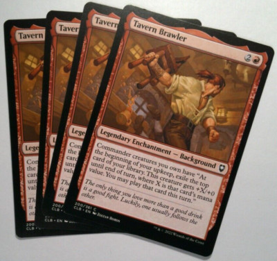 Mtg - Tavern Brawler x4 | eBay