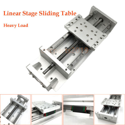 XYZ Axis CNC 100-1000mm Linear Rail Sliding Table Cross Slide Module ...