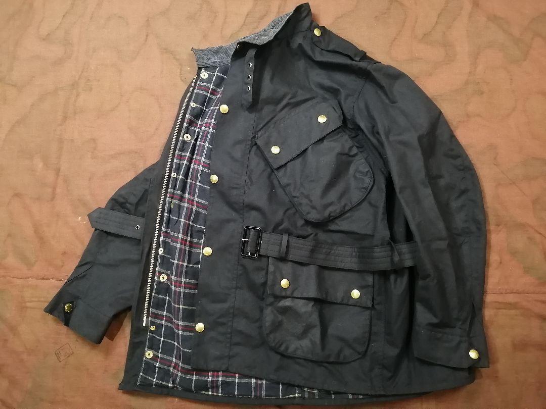Barbour International C42 Black Police Jacket - Deadstock Barbour International C42 Black Police Jacket - Deadstock