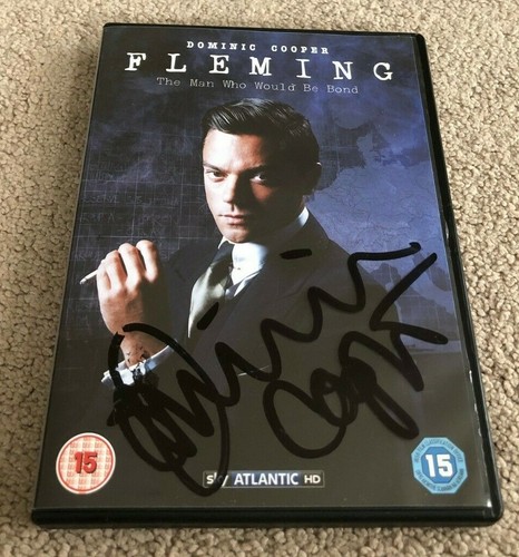 Fleming. TV Series. Dominic Cooper. Autograph. Dvd. Signed.Signature ...