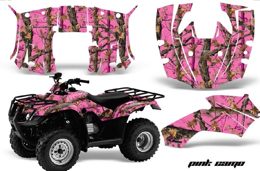 Big Pink Camo Four Wheeler